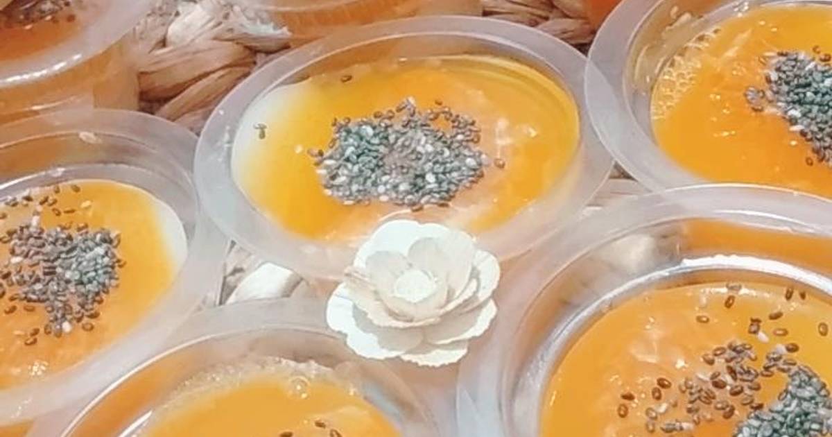 224 resep puding jeruk cup enak dan sederhana - Cookpad