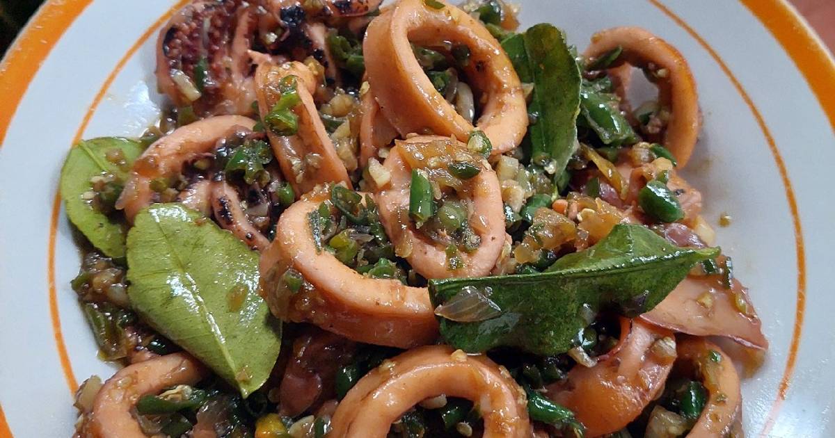Resep Cumi Cabe Ijo oleh Anis Komala - Cookpad Resep Cumi Cabe Ijo oleh Anis Komala - Cookpad