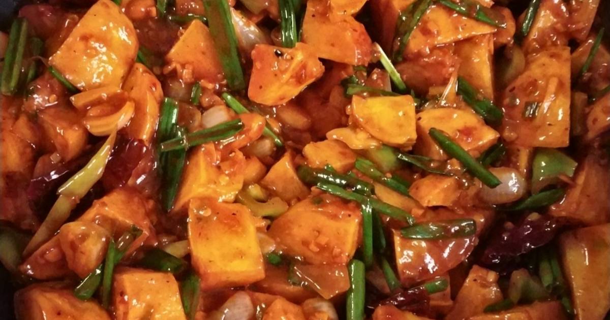 Kung Pao Potatoes Recipe by Asiyah Naveed Roghay - Cookpad