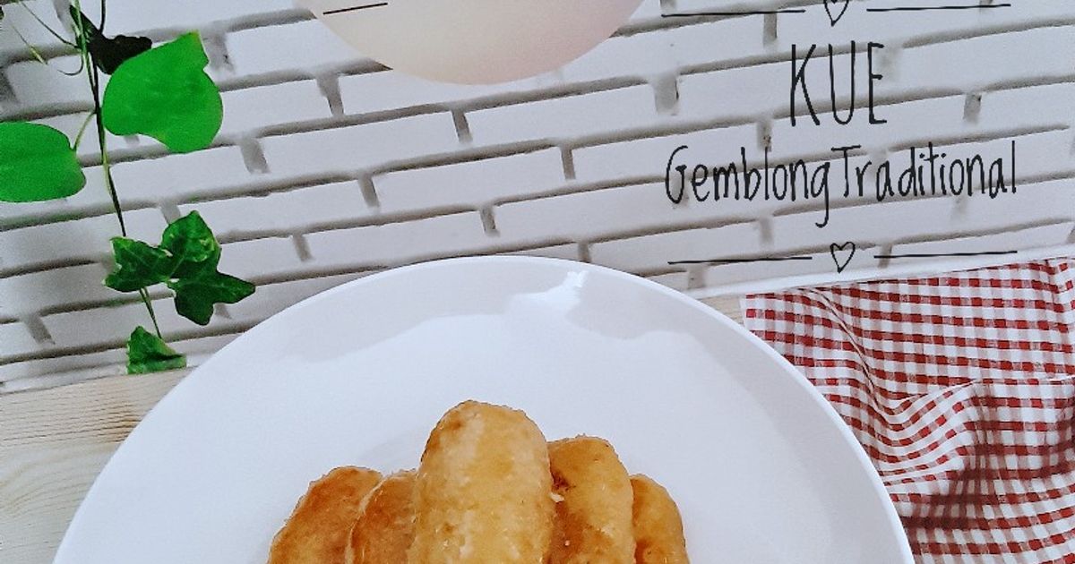 Resep gemblong traditional indonesia rumahan enak dan mudah - Cookpad