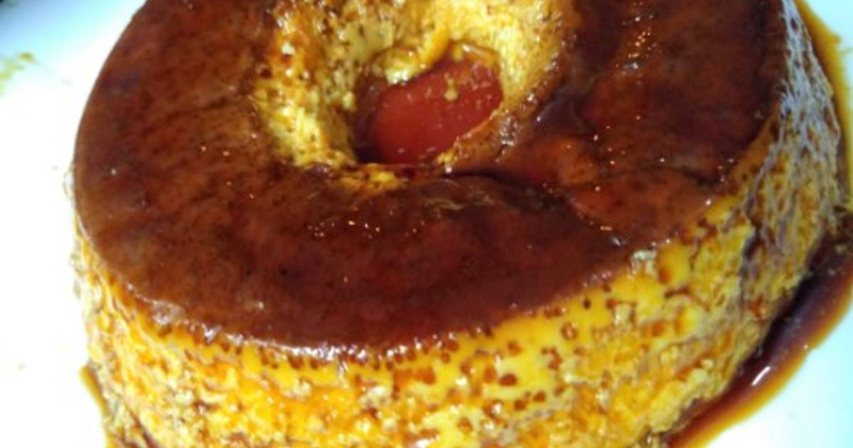 Flan 🍮 muy rico 😋 Receta de Leysa Lucia Della Mea- Cookpad