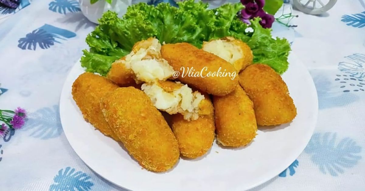 Resep cemilan simple kroket keju rumahan enak dan mudah - Cookpad