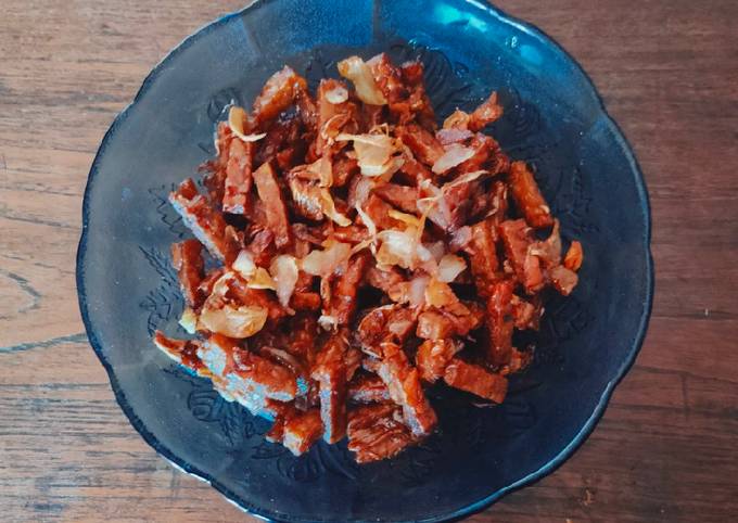 Resep Orek Tempe Kecap Bumbu Simple Oleh Siswaty Elfin Bachtiar Cookpad