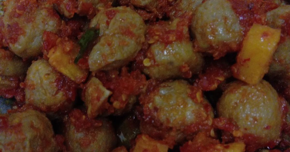 Resep bakso mercon kentang rumahan enak dan mudah - Cookpad