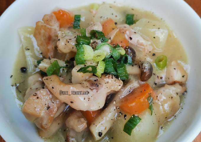 Resep Western Miso Soup oleh Rhee - Cookpad