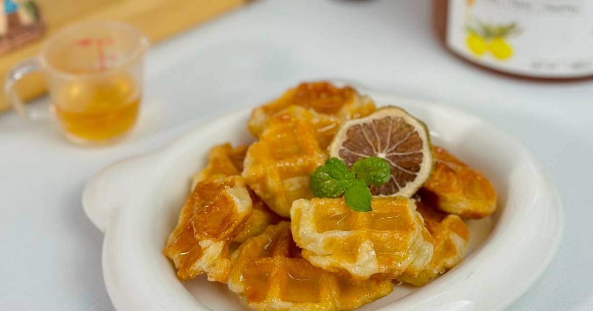 Resep Yuzu Mini Croffle 🥐 oleh Febriyana | IG: @febbriyana - Cookpad