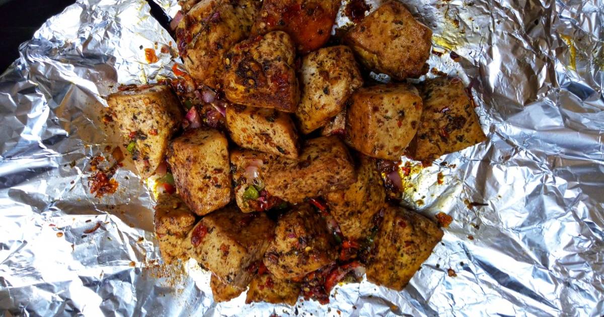 Spicy baked tofu (awara) Recipe by Chef abdul - Cookpad