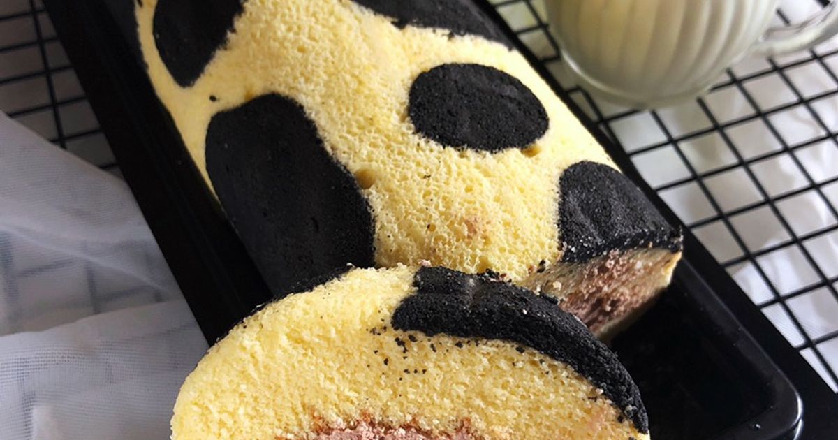 Resep Moo Moo Roll Cake Ala Chocomory oleh Rismadama - Cookpad
