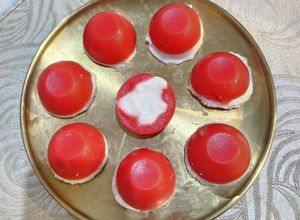 Resep kue talam tepung beras cup rumahan enak dan mudah - Cookpad