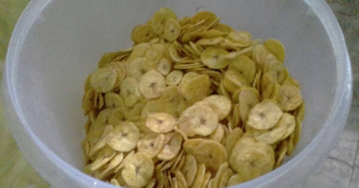 Resep Sriping Gedhang Gebyar (Keripik Pisang) oleh umi alzam - Cookpad