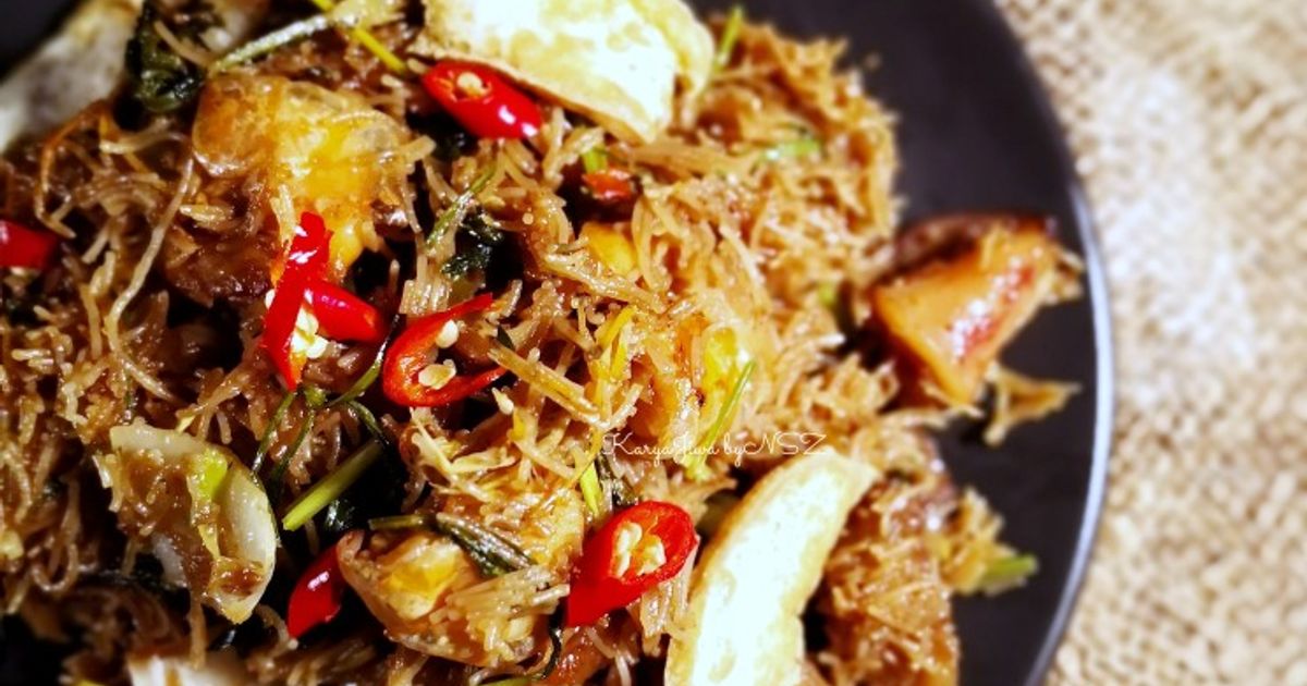 Resipi Bihun Goreng Seafood Noxxa oleh Secubit Rasa Cik Nani🌷 - Cookpad