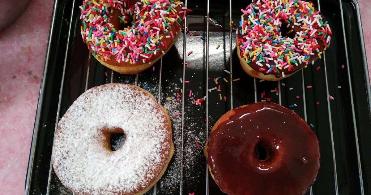 Resep Donut empuk dan simple enak oleh ryna Yau - Cookpad