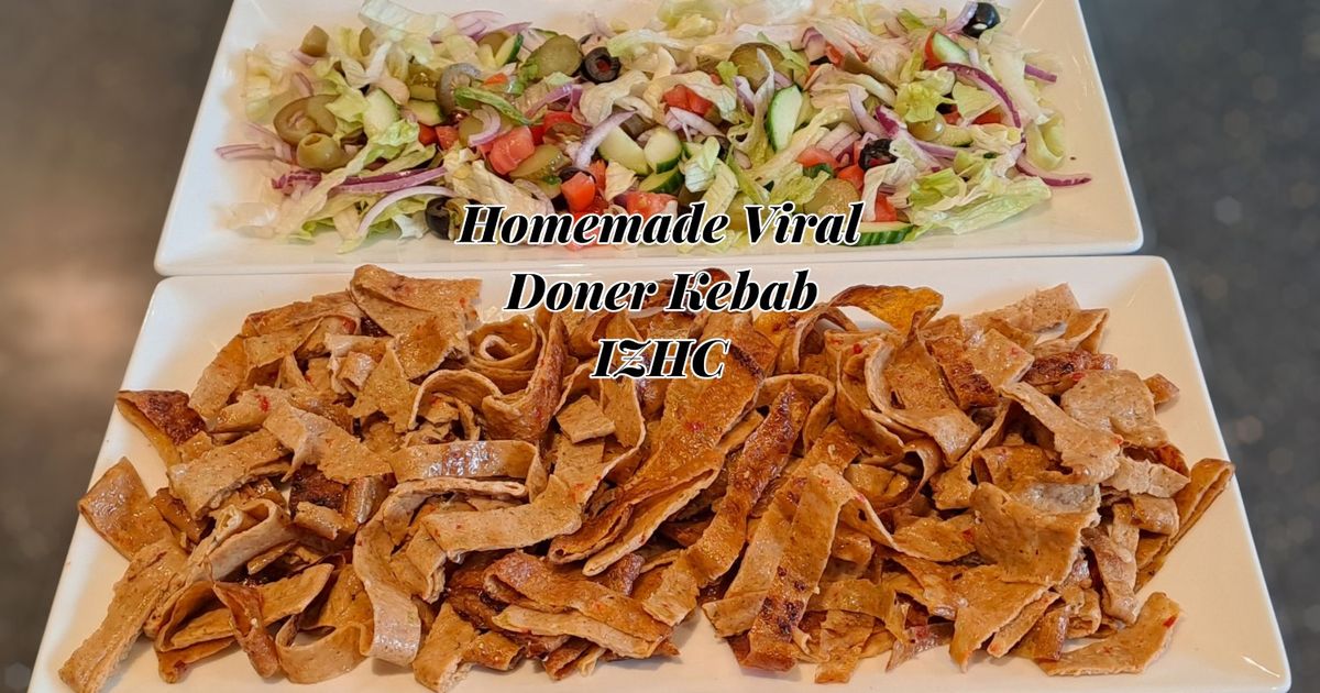 🌯🥓Homemade Viral Doner Kebab🥓🌯 Recipe by Irum Zaidi Home Cooking - Cookpad