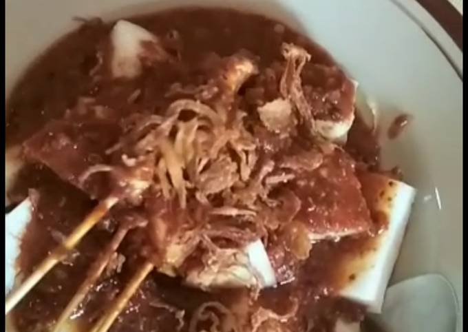 Resep Sate kuah kacang oleh Hai Kitchen - Cookpad