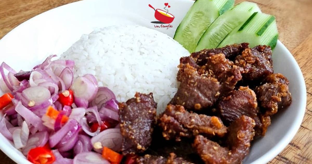 Resep Babi Goreng ala Warung Cahaya Bali oleh Lin_Fangfei - Cookpad
