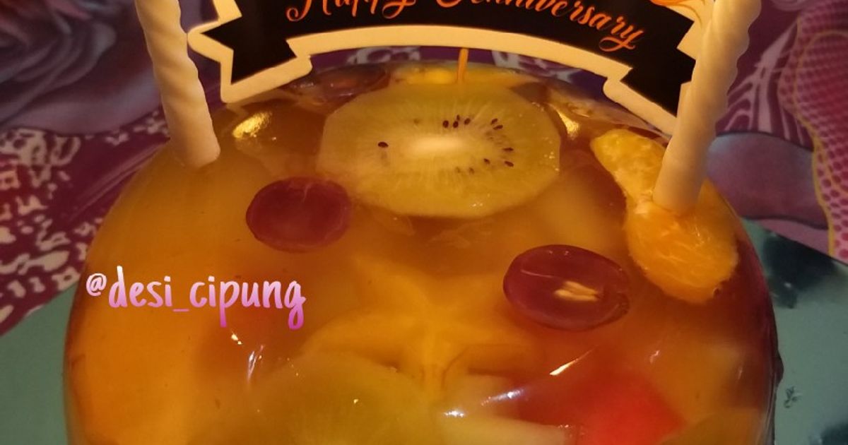 Resep Pudding Buah ^ Fruits Pudding oleh Desi Cipung - Cookpad
