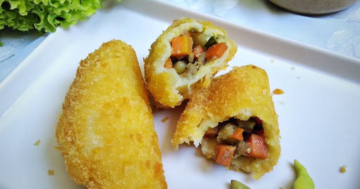 Resep Roti Goreng Simpel/Half Moon (Roti Goreng Tanpa Ragi) oleh Rachma ...