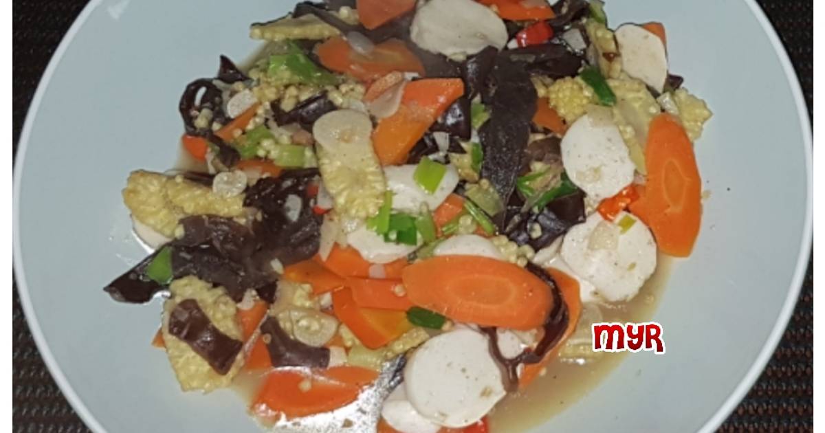 204 resep capcay jamur kuping pedas enak dan mudah - Cookpad