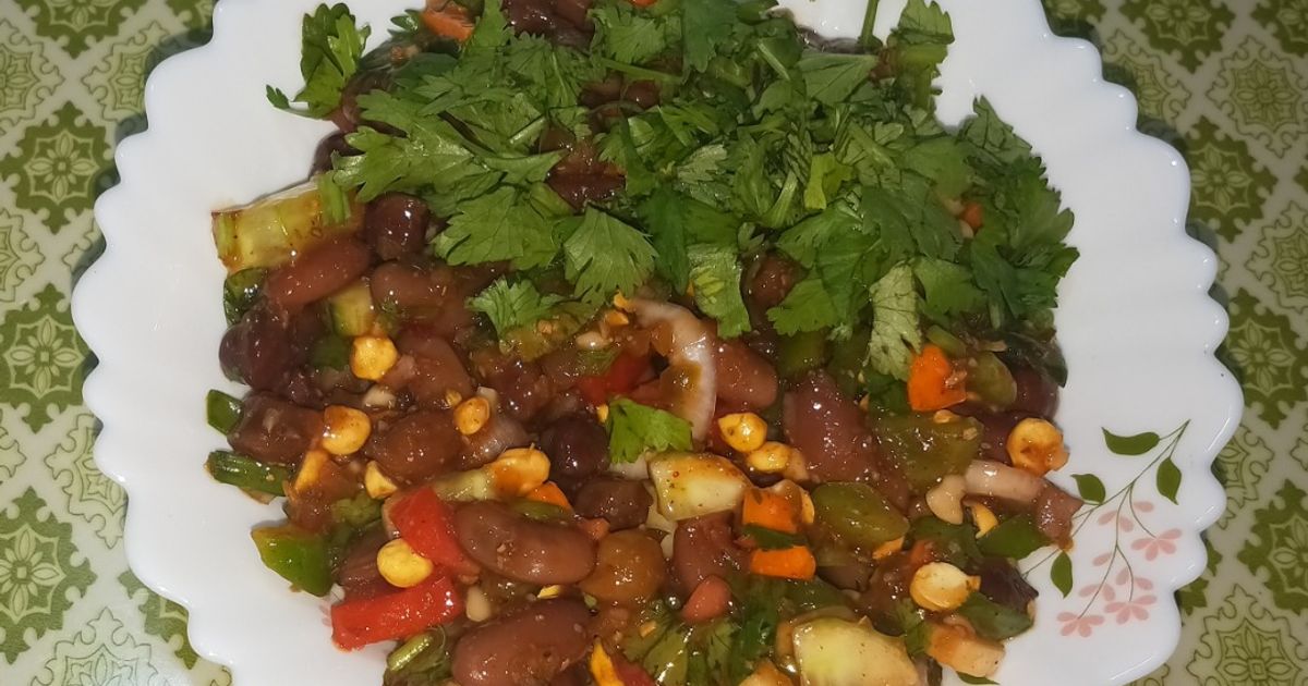 Ami Sheth Patel દ્વારા રેસીપી સાલસા સલાડ (Salsa Salad Recipe In ...