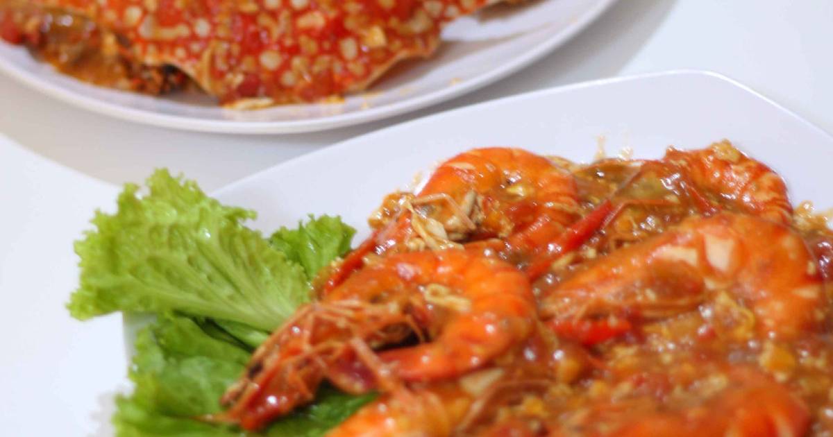 Resep Seafood udang saos padang oleh Lilyhusnikitchen - Cookpad