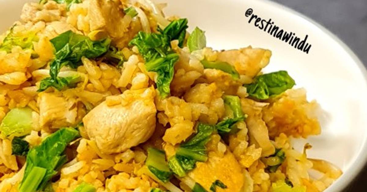 Resep Nasgor Ayam Kale oleh Windu Restina - Cookpad