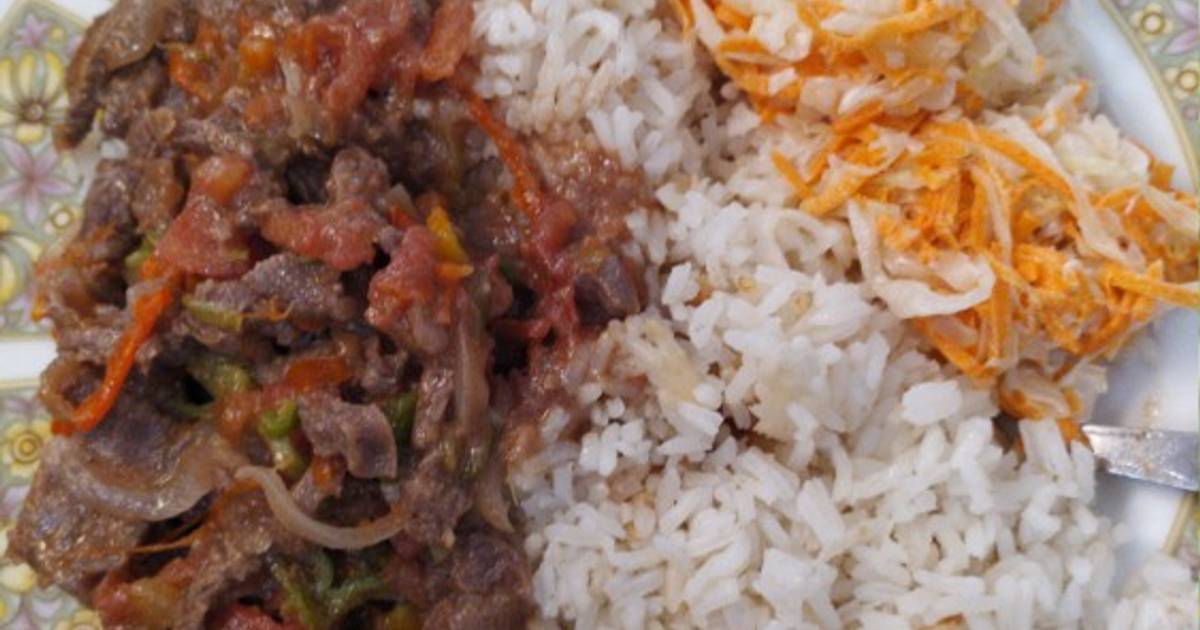 Salteado Rústico de Solomo de res Receta de Kike L- Cookpad