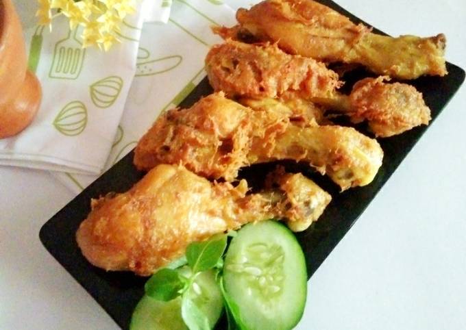 Resep Ayam Goreng Telur oleh Ma2 Khansa A.N - Cookpad