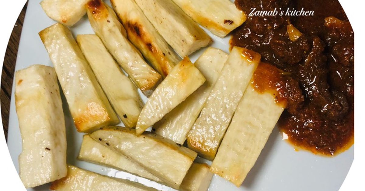 Fried Yam🍽 Recipe by Zainab’s kitchen ️ - Cookpad