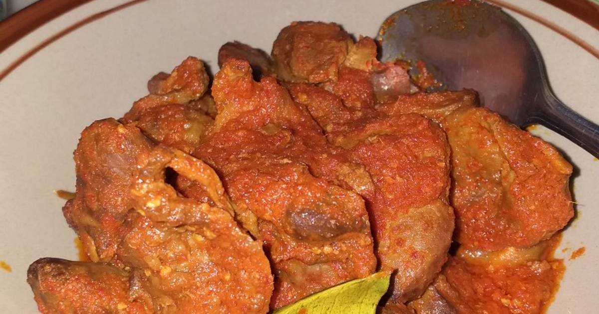 405 resep balado hati ampela enak dan sederhana - Cookpad