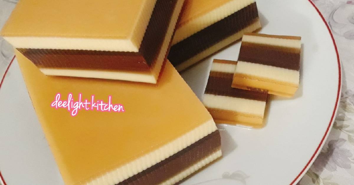 Resep Puding Lapis Surabaya oleh Dee'Light Kitchen - Cookpad