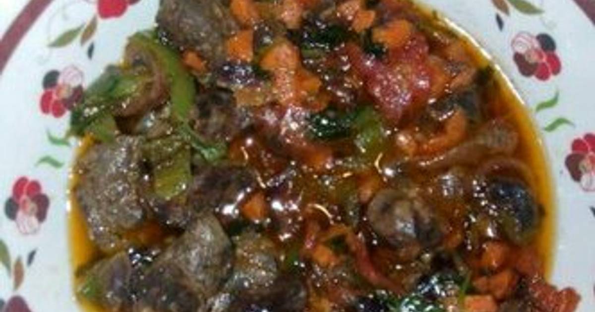 Liver Stew Recipe by Grace Aholo - Cookpad