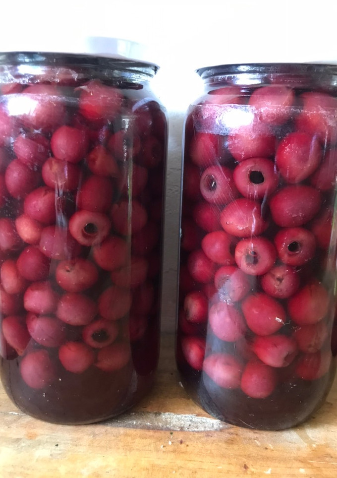 Cerezas 🍒 En Conserva Receta de Helga Flor- Cookpad