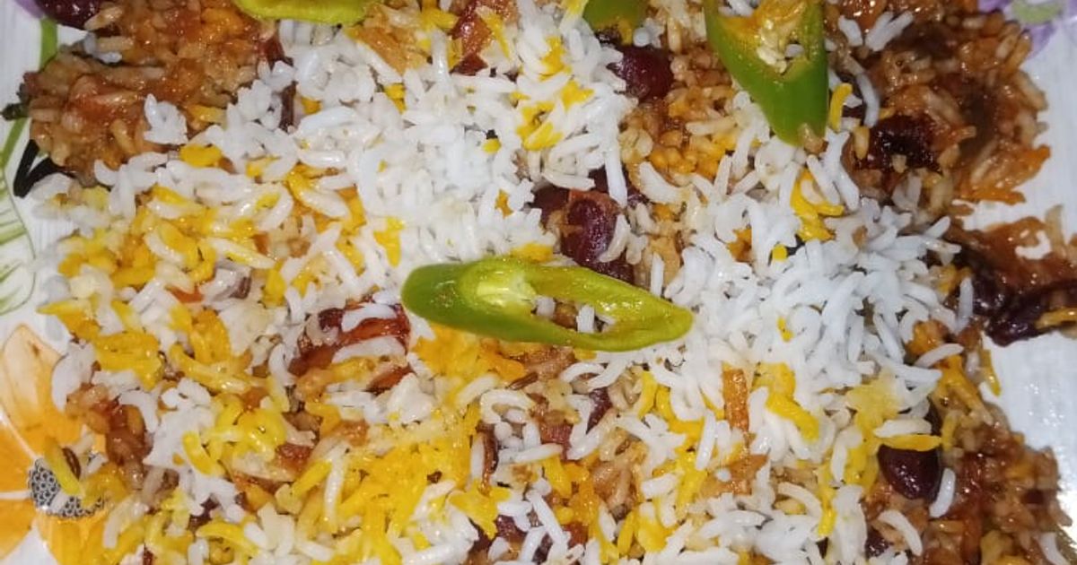 Lal Lobia Biryani Recipe by Bushra Mushtaq - Cookpad