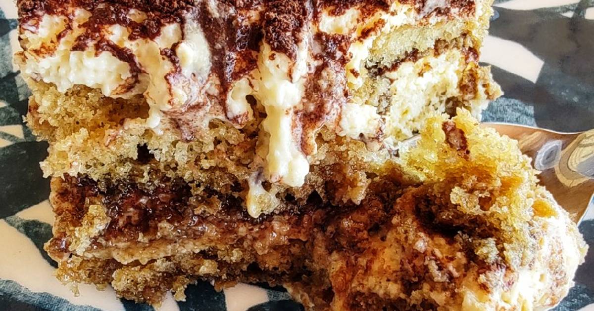 Tiramisú casero ¡Receta italiana! 🇮🇹 Receta de Norali