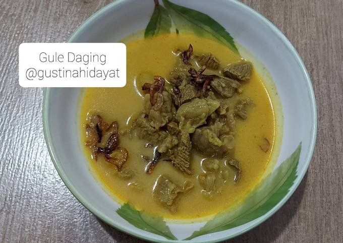 Resep Gule Daging oleh gustina hidayat - Cookpad