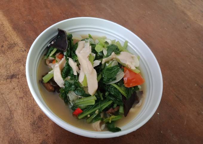 Resep Sayur oseng sawi jamur tiram jamur kuping oleh Amalia Rabbani ...
