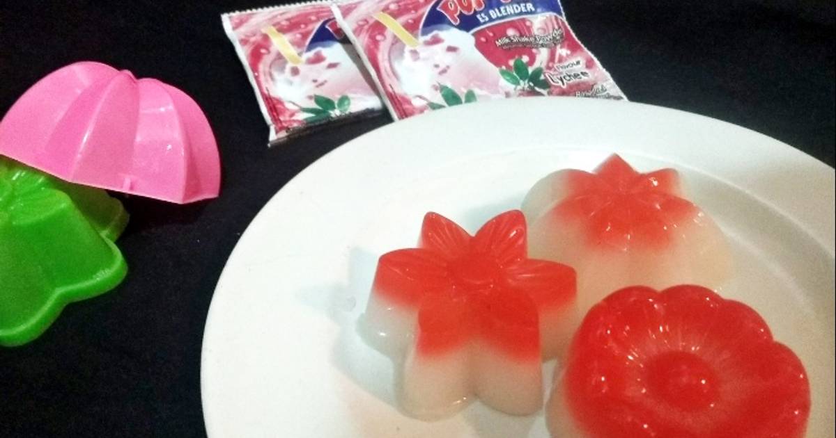 45 resep puding pop ice lechi enak dan mudah - Cookpad