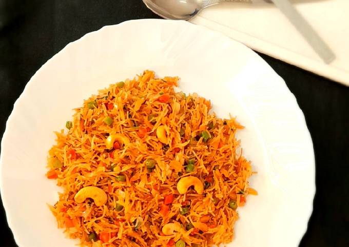 Vermicelli Upma Recipe by Sanuber Ashrafi - Cookpad