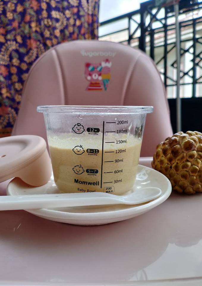 Resep PUDING BUAH SRIKAYA (SNACK MPASI 6 BULAN) oleh Dian Mariasari ...