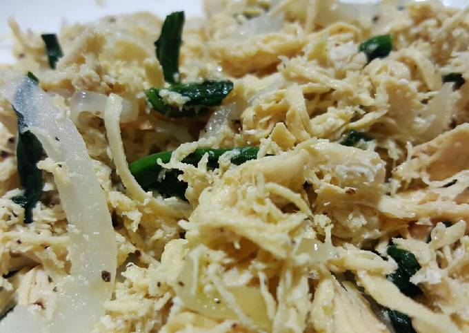 Pollo con espinacas Receta de Maymith- Cookpad