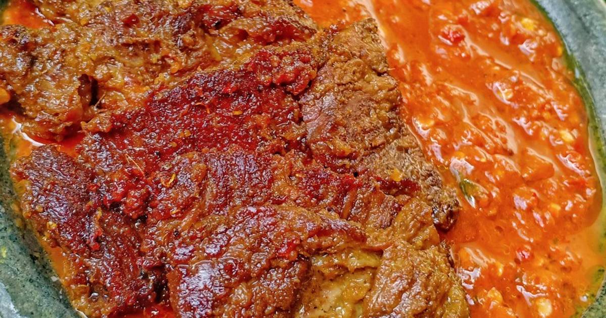 Resep Daging Sapi Penyet oleh Kristina Puspita Dewi - Cookpad