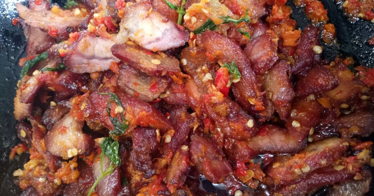 Resep babi slice panggang teflon rumahan enak dan mudah - Cookpad
