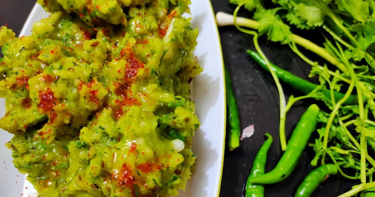 Kothmiri Khichu Recipe by Priyangi Pujara - Cookpad