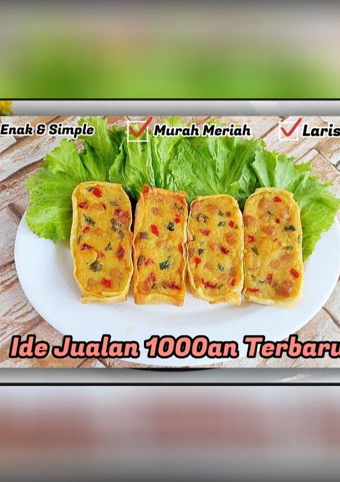 Resep Ide Jualan 1000an, jajanan anak sekolah,olahan kulit pangsit oleh ...