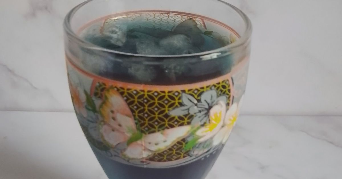 Resep Es Teh Bunga Telang oleh Dapur Nurul - Cookpad