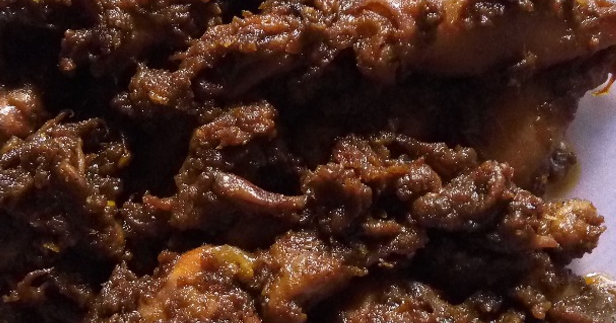 Resep Rendang Cumi Magic Com oleh Mey lanie - Cookpad