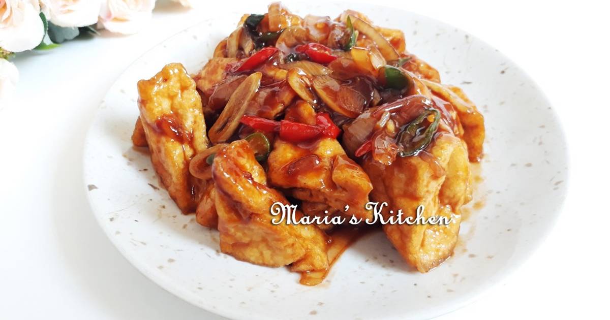 Resep Tahu Masak Saos Tiram oleh Maria’s Kitchen - Cookpad