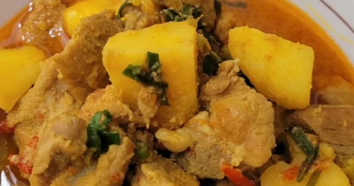 2 resep babi rica rica kemangi pake kentang enak dan mudah - Cookpad
