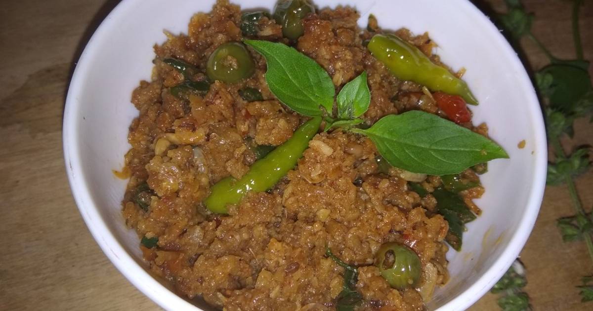Resep Ulukutek oncom leunca oleh Nanagojis - Cookpad