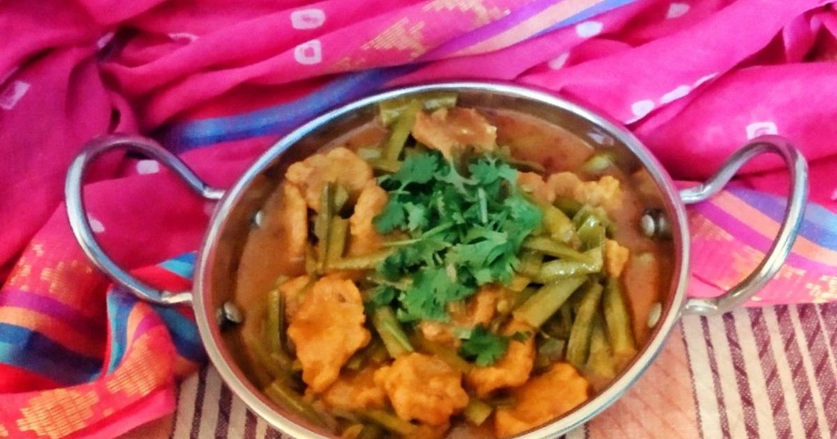 Gavar Dhokli Nu Shaak (Kathiyawadi Style) Recipe by Dr. Pushpa Dixit - Cookpad